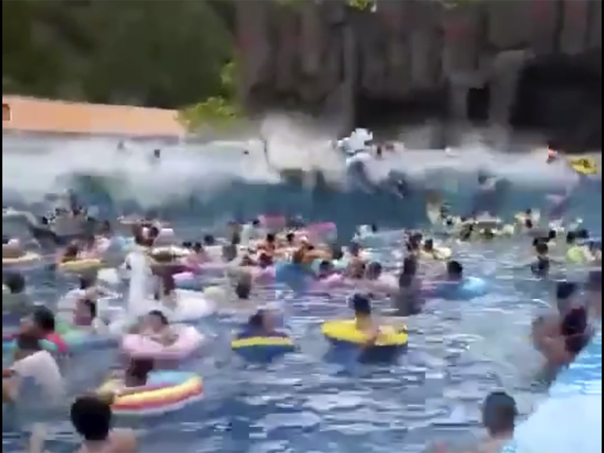 Wavepark malfunction causes tsunami - reports 47 hurt - Carvemag.com