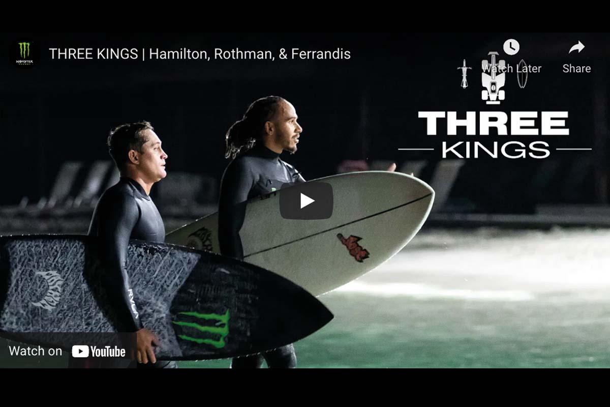 Lewis Hamilton, Big Wave surfer Makua Rothman, and Pro Motocross ...